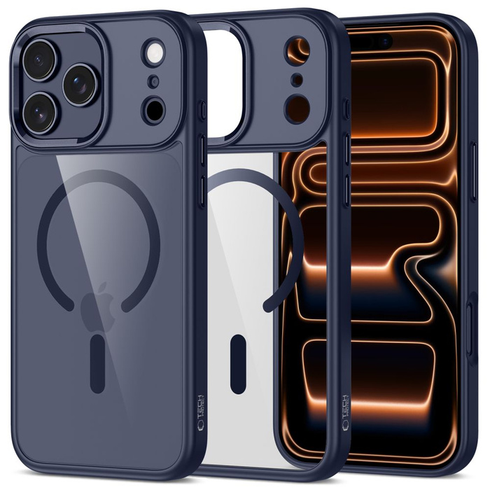 TECH-PROTECT MAGMAT MAGSAFE IPHONE 17 PRO DEEP BLUE/CLEAR Tech-Protect oficjalny Sklep ...